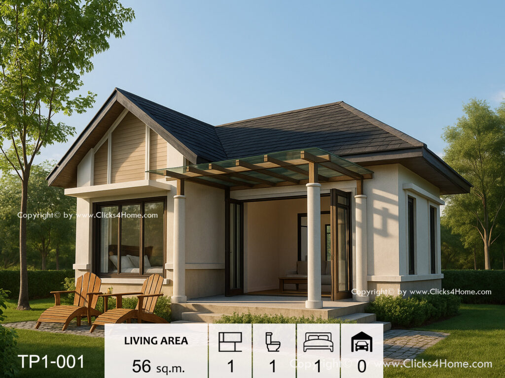 แบบบ้านชั้นเดียว | ในสไตล์โมเดิร์น, ร่วมสมัย, คอนเทมฯ, มินิมอล ฯลฯ