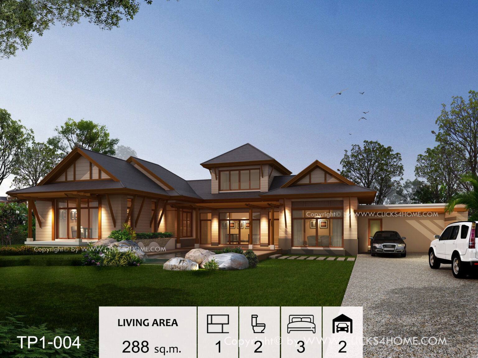 ขายแบบแปลนบ้านสำเร็จรูปสวยๆ พร้อมเซ็นรับรองงานออกแบบ