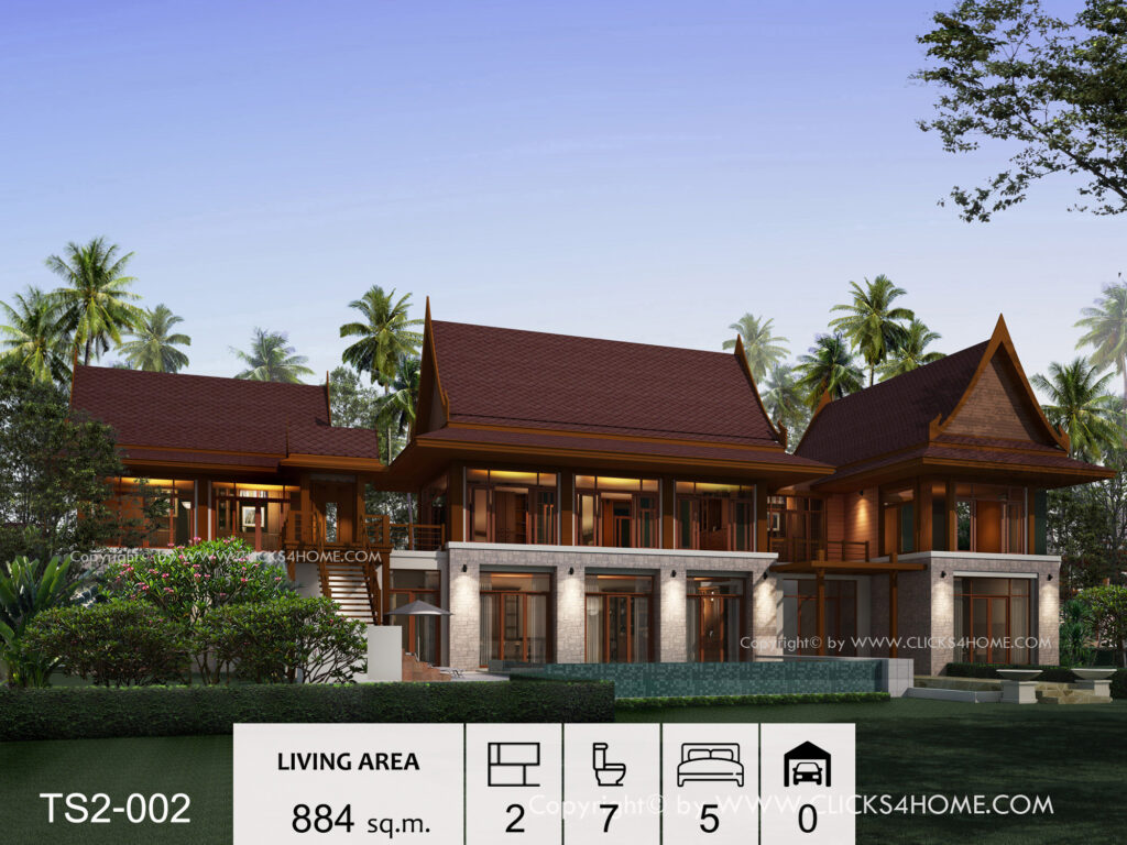 clicks4home | แบบบ้านเรือนไทย สวยๆ -ปี 2024