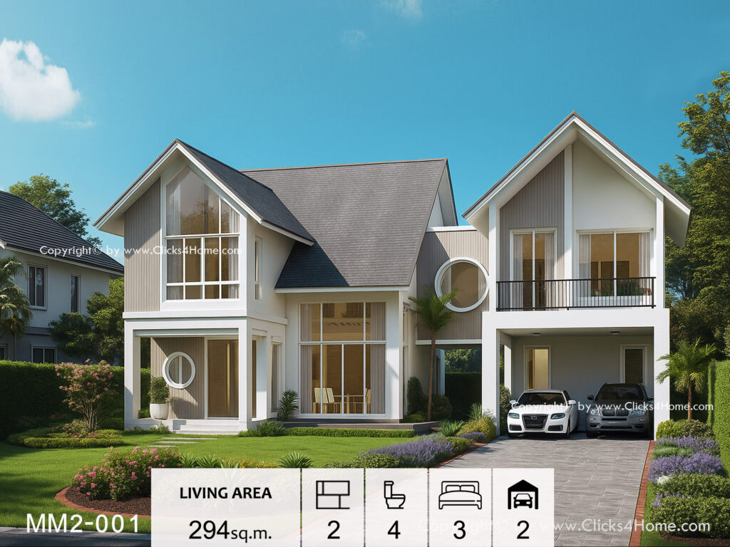 แบบบ้านสไตล์ญี่ปุ่น มินิมอลมูจิ (Minimal Muji) | Clicks4Home.com